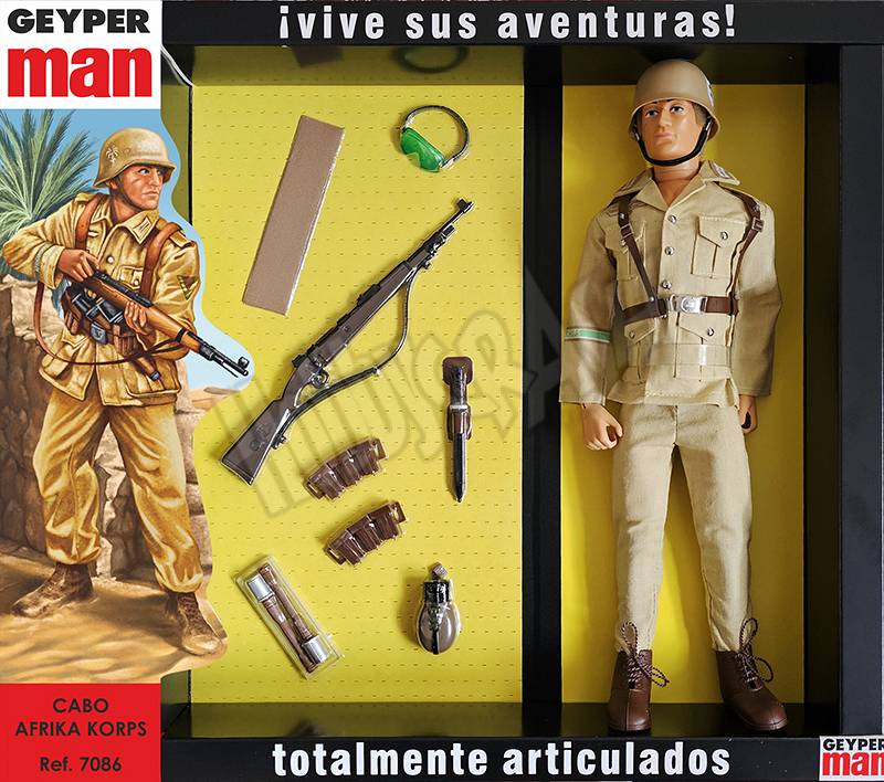 Geyperman Afrika Korps Lance Corporal | Hobbycrash